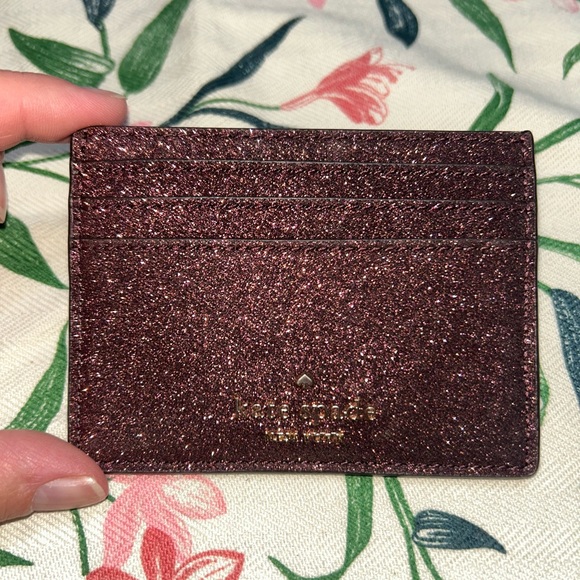 kate spade | Accessories | Kate Spade Pink Key Card Holder Luxurious ...